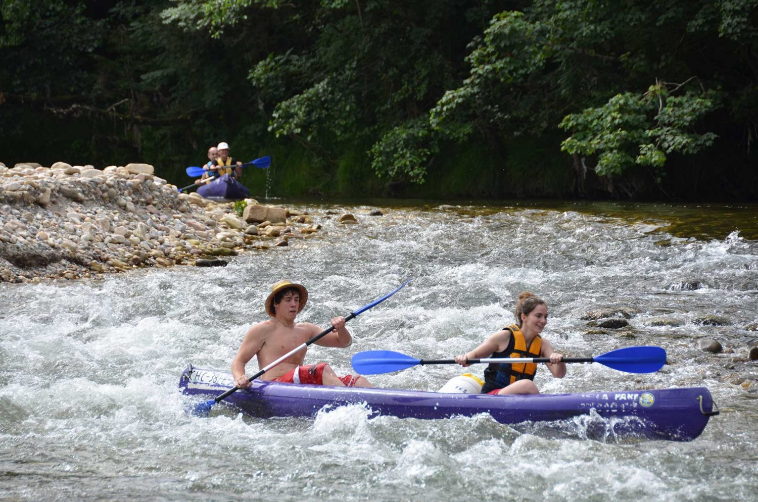 Descenso del río Sella en canoa. 4km en exclusiva para ti